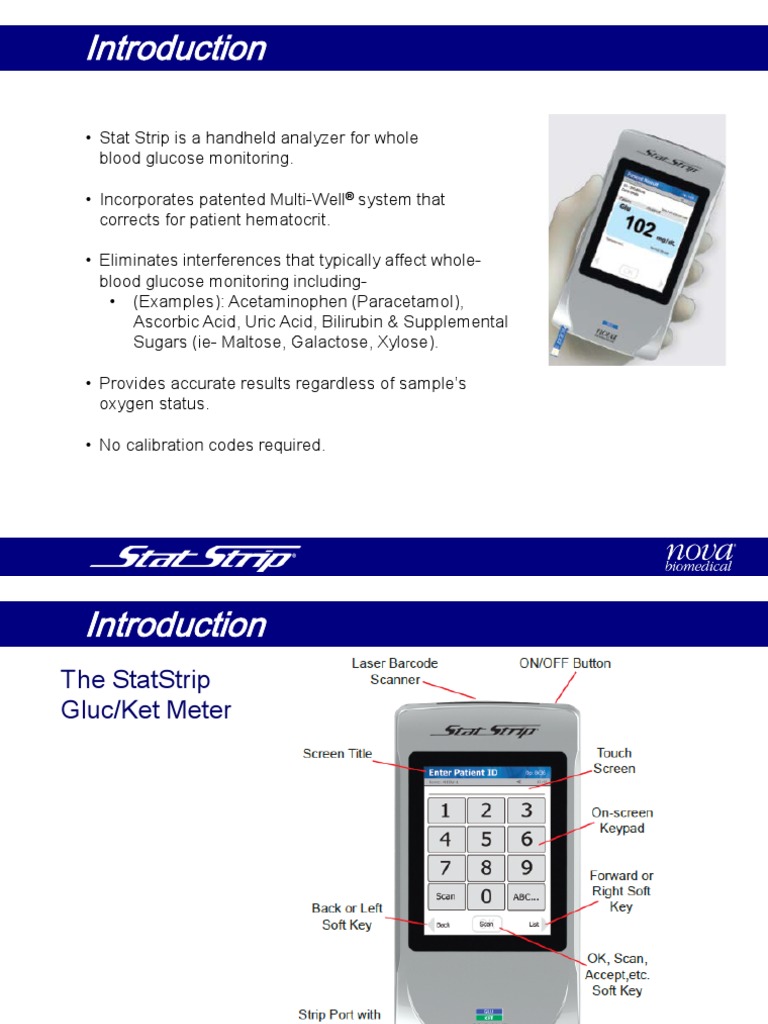 StatStrip Conn 1 - 75 Gluc-Ket Operator TRNG Class PPT Updt 05-14-3 PDF ...