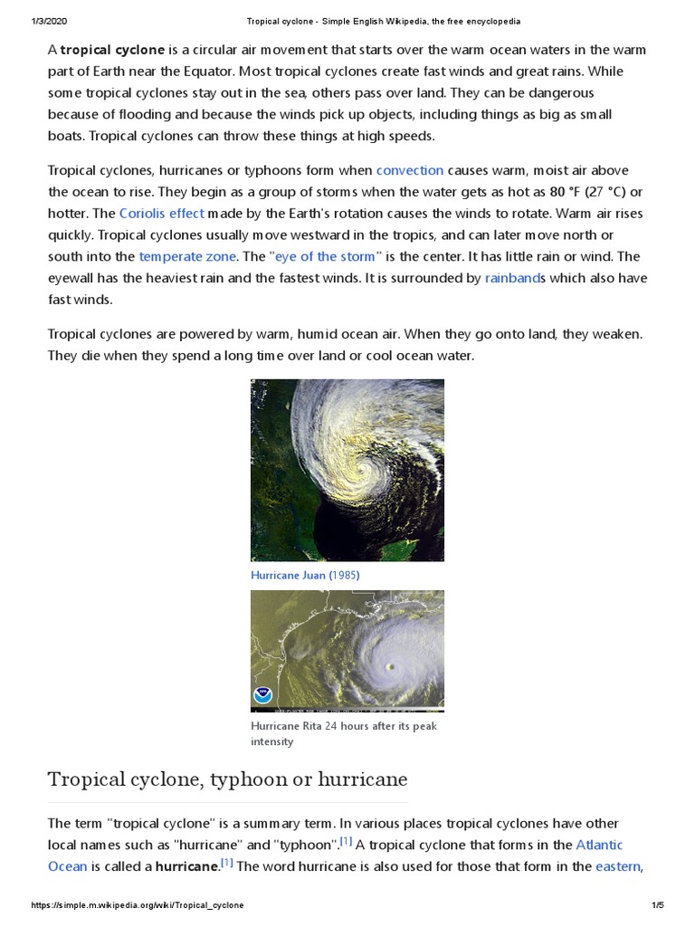Tropical Cyclone - Simple English Wikipedia, The Free Encyclopedia ...