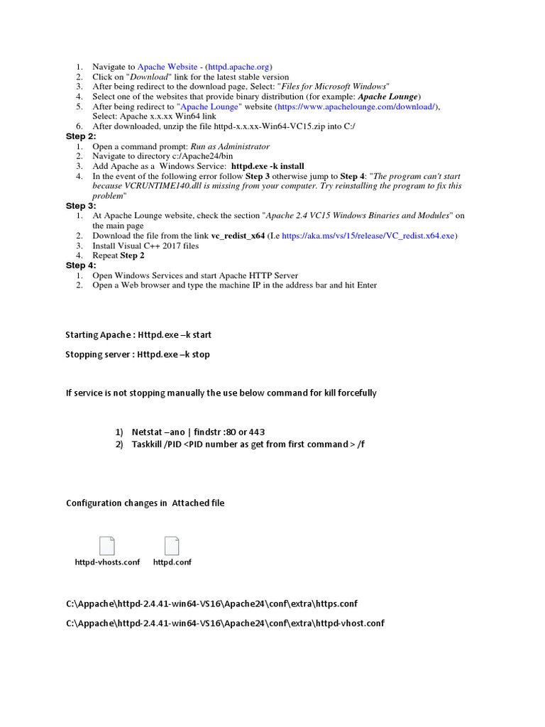 Web Server COnfiguration | PDF | Apache Http Server | Websites