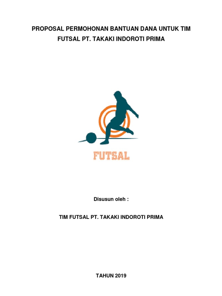 Proposal Permohonan Dana Kegiatan Futsal TIP Rev 3.1 | PDF