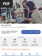 Introduction To M365 Presentation | PDF | Microsoft Office | Office 365