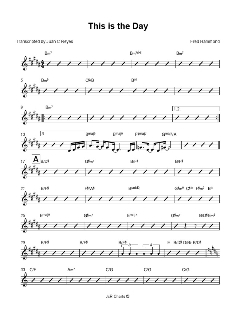 This Is The Day Chart | PDF