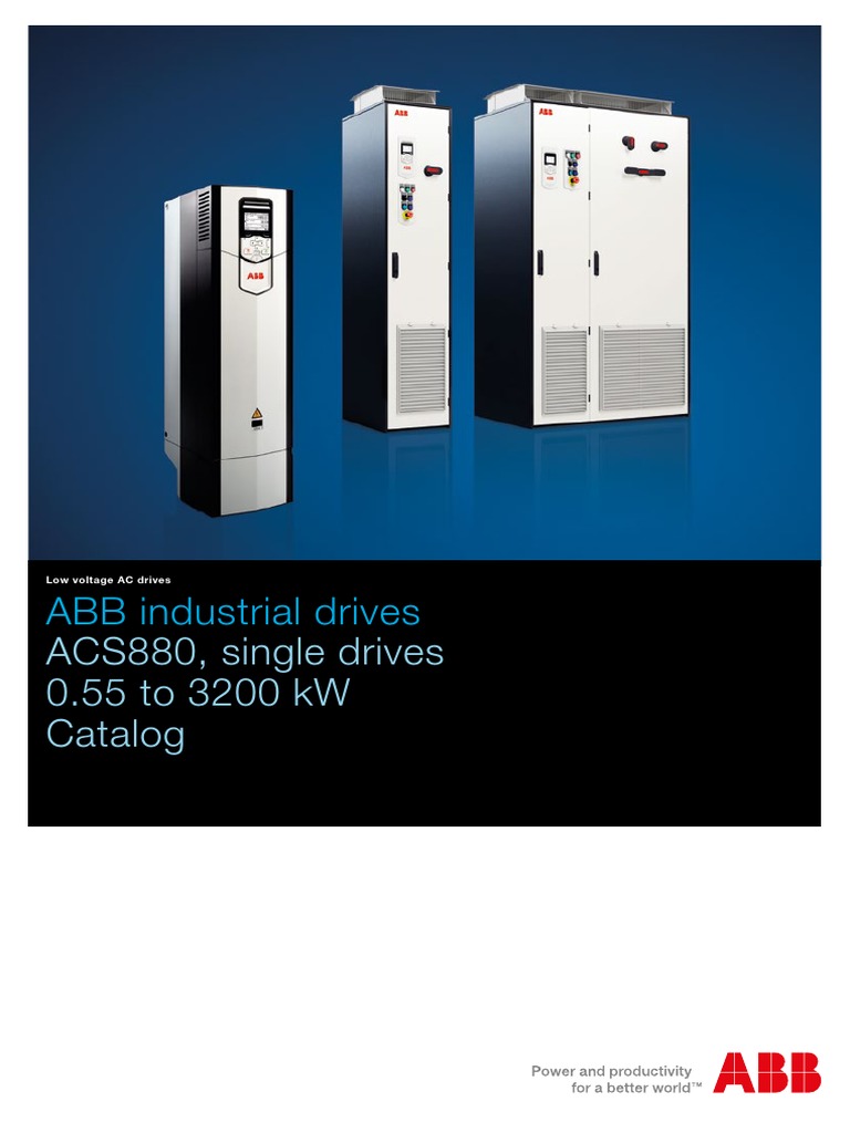 ACS880 | PDF | Electric Motor | Power Inverter