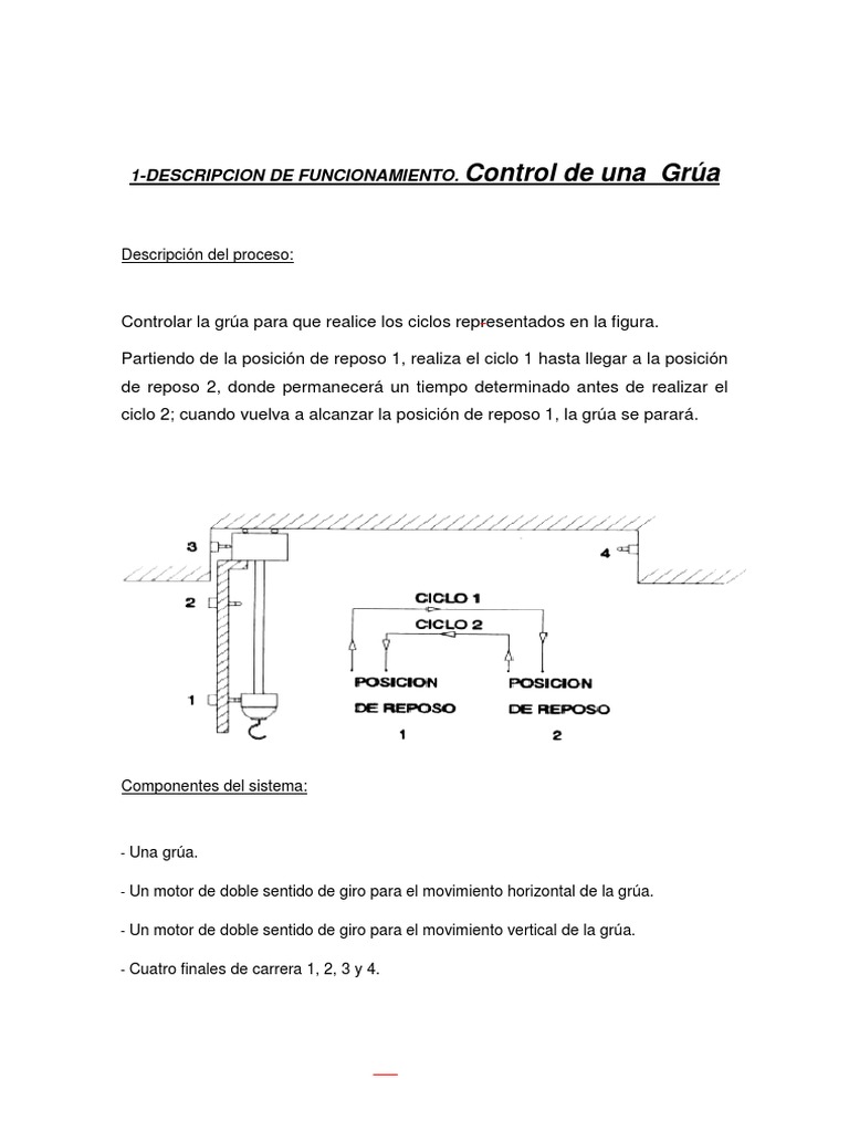 Control de Una Grua | PDF