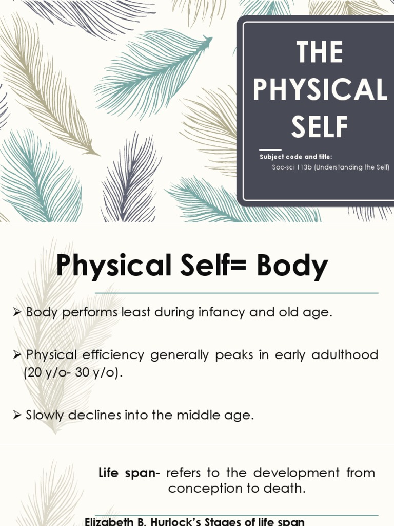 Understanding the Physical Self | PDF | Childhood | Heredity