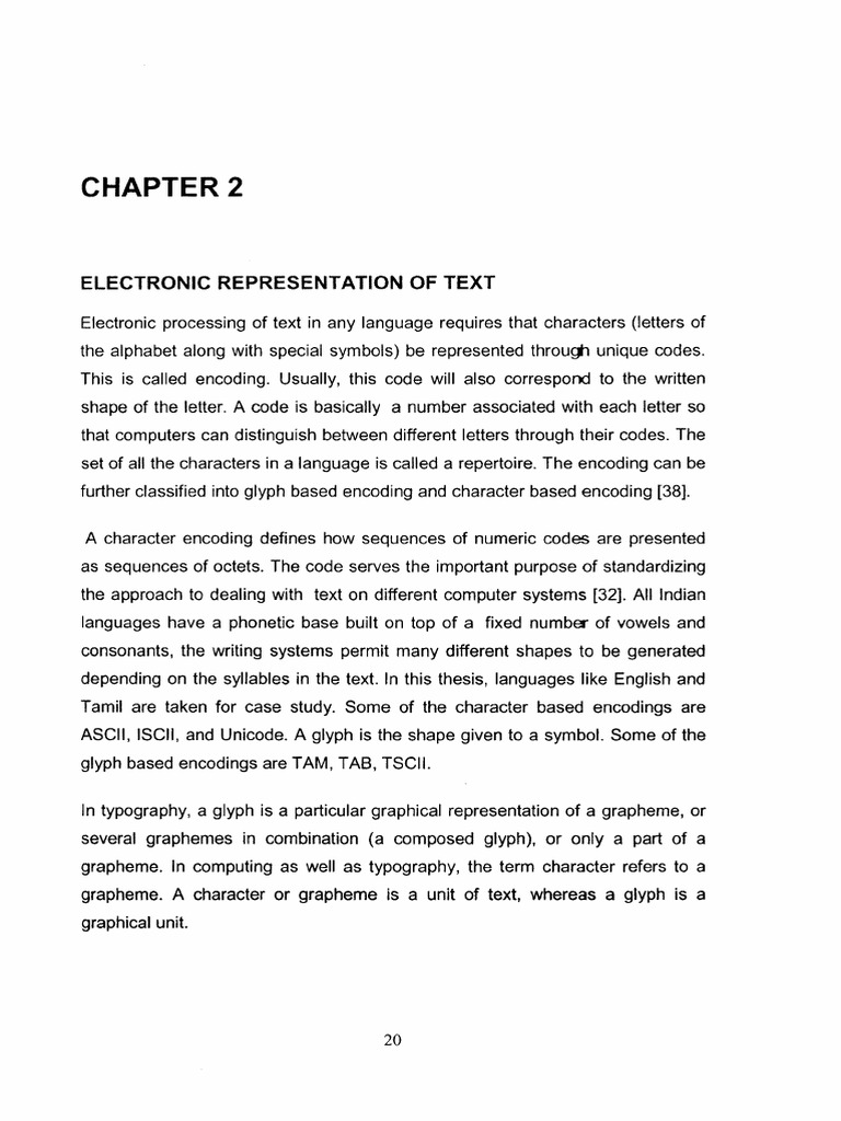 Strings - ASCII, UTF8, UTF32, ISCII (Indian Script Code), Unicode-2 PDF ...