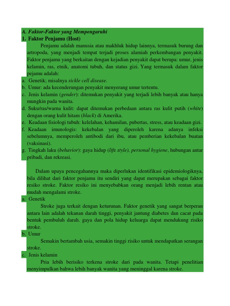 Segitiga Epid | PDF | Kesehatan Holistik
