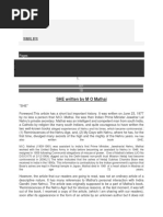 "She" Chapter From The Reminiscences of The Nehru Age M.O. Mathai | PDF ...