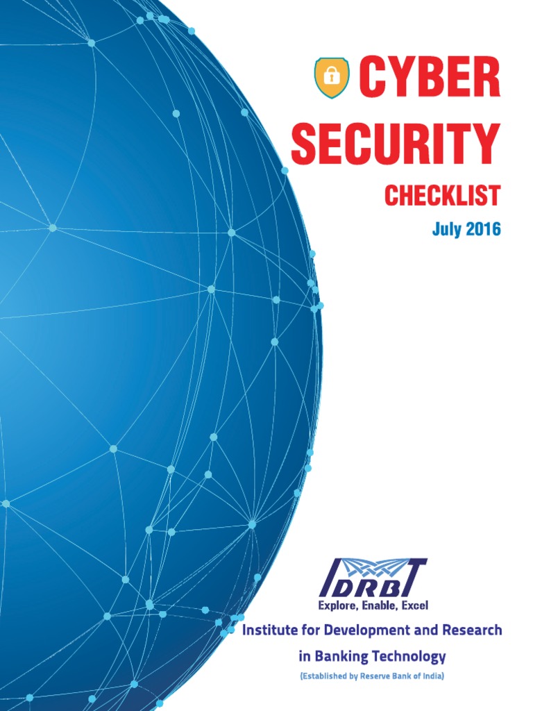 Cyber Security Checklist | PDF
