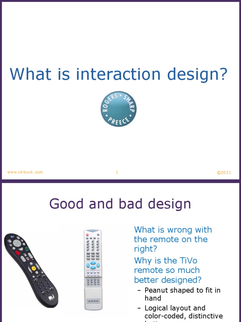 Lecture2 - Interaction Design | PDF | Human–Computer Interaction ...