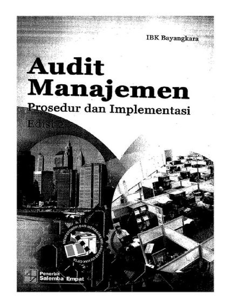 IBK. Bayangkara Audit Manajemen Prosedur Dan Implementasi Edisi 2. Intro PDF | PDF