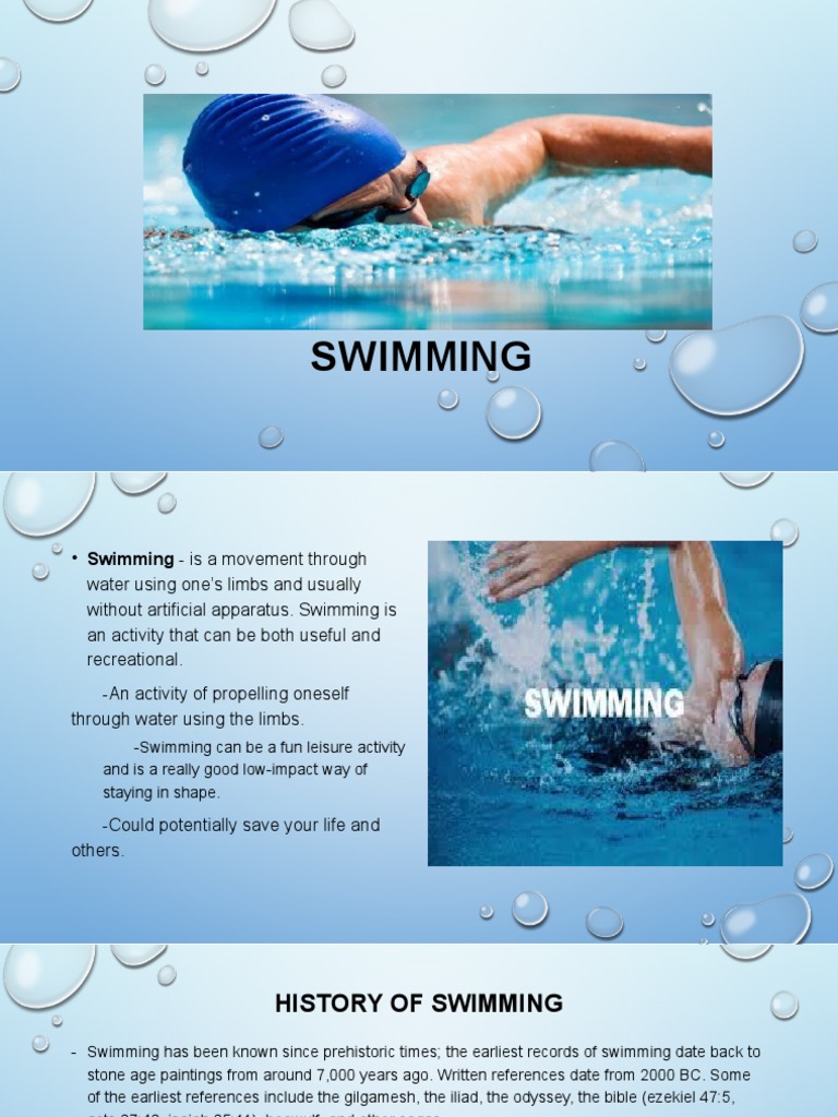 SWIMMING.pdf | Swimming (Sport) | Athletic Sports