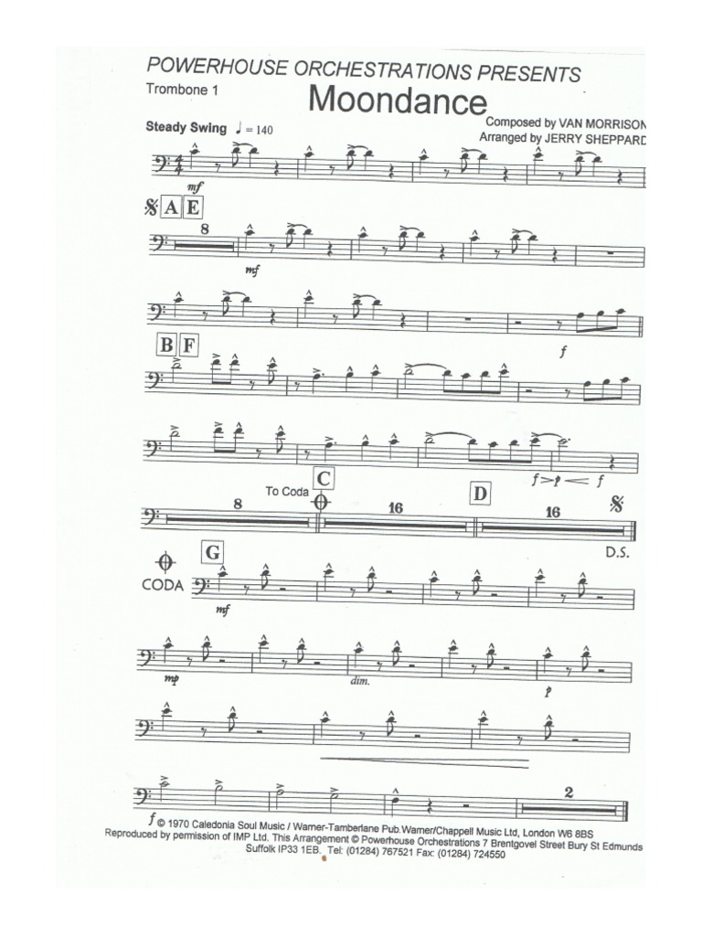 Moondance Parts | PDF