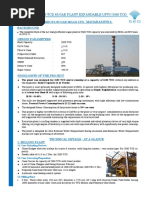 Sugar Factory Internship Report | PDF | Boiler | Turbine