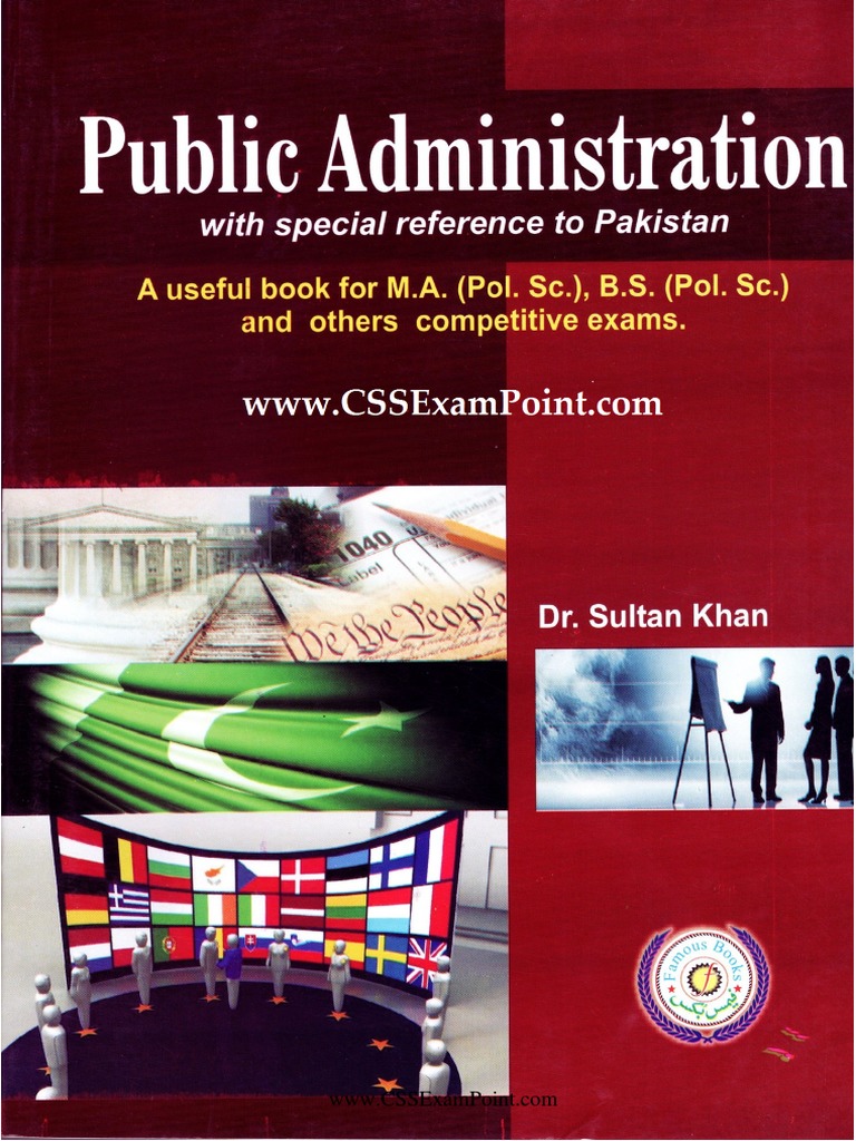 Public Administration (CSS & PMS) by DR Sultan Khan PDF | PDF
