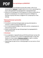 Semantika Module | PDF