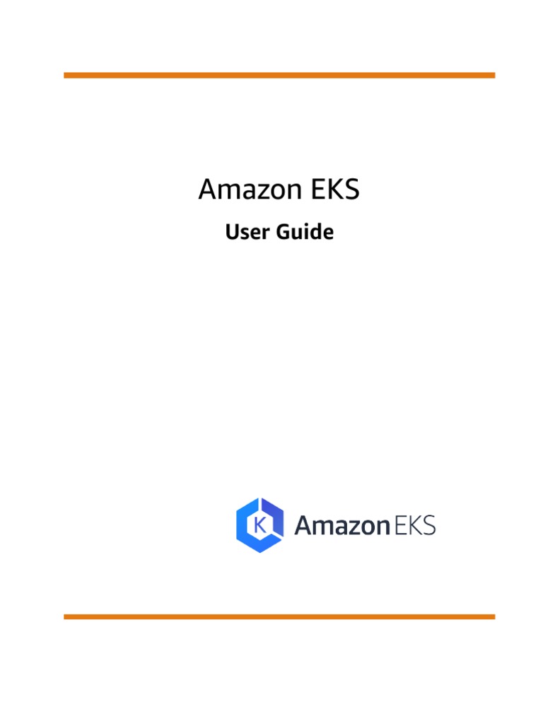 Amazon EKS - User Guide PDF | PDF | Command Line Interface | Computer Cluster