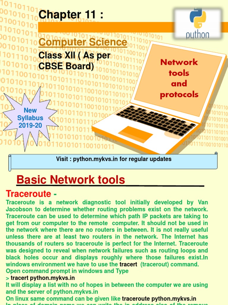 Network Tools and Protocols | PDF | File Transfer Protocol | Transport ...