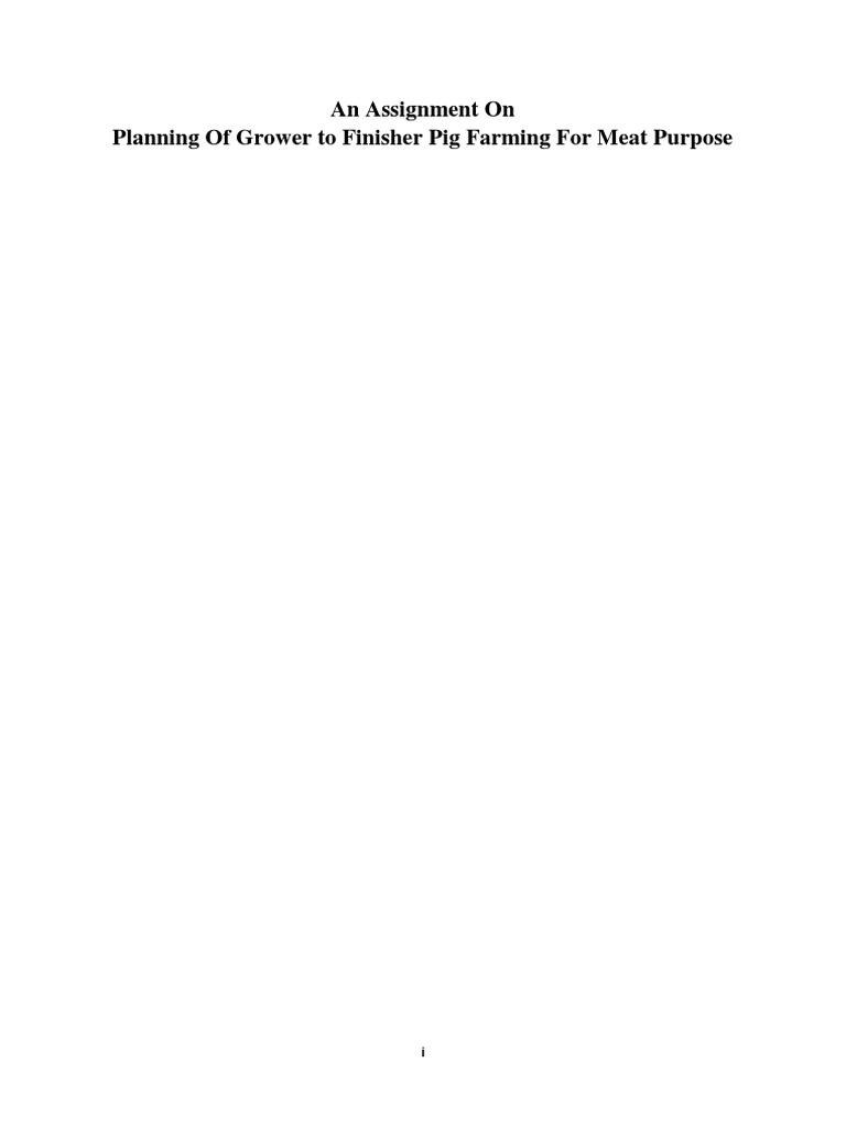 Pig Farming Layout and Planning Guide | PDF | Livestock | Domestic Pig