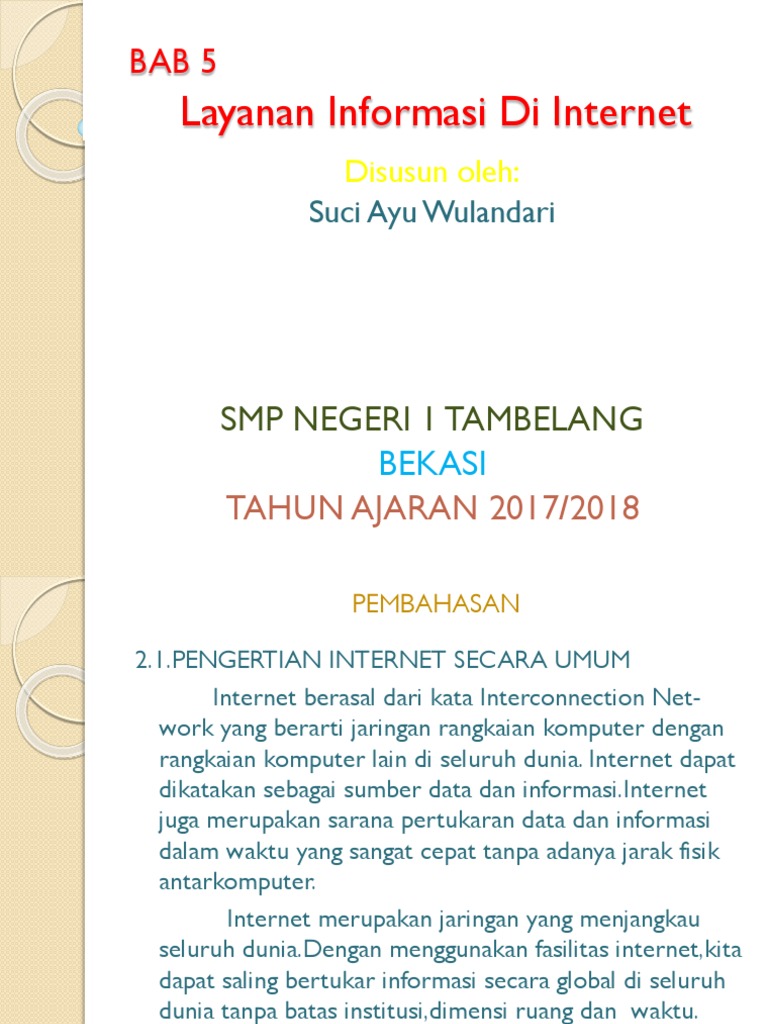 Bab 5 Tugas Tikom Bu Ratna | PDF