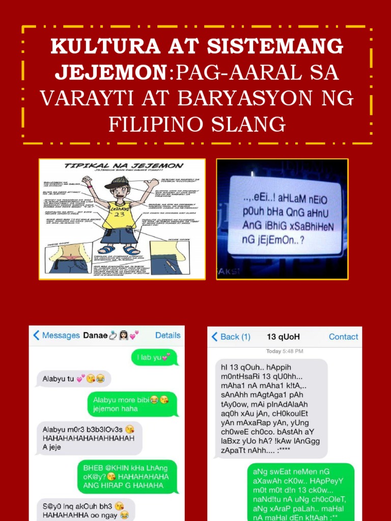 Jejemon | PDF
