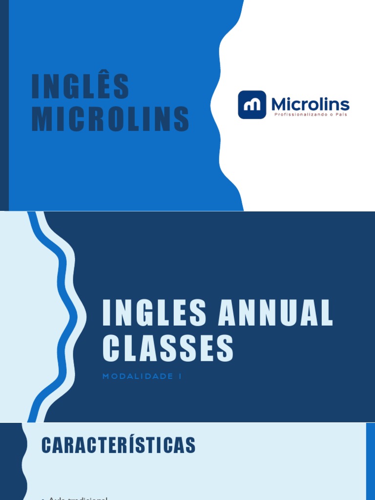 Inglês Microlins | PDF
