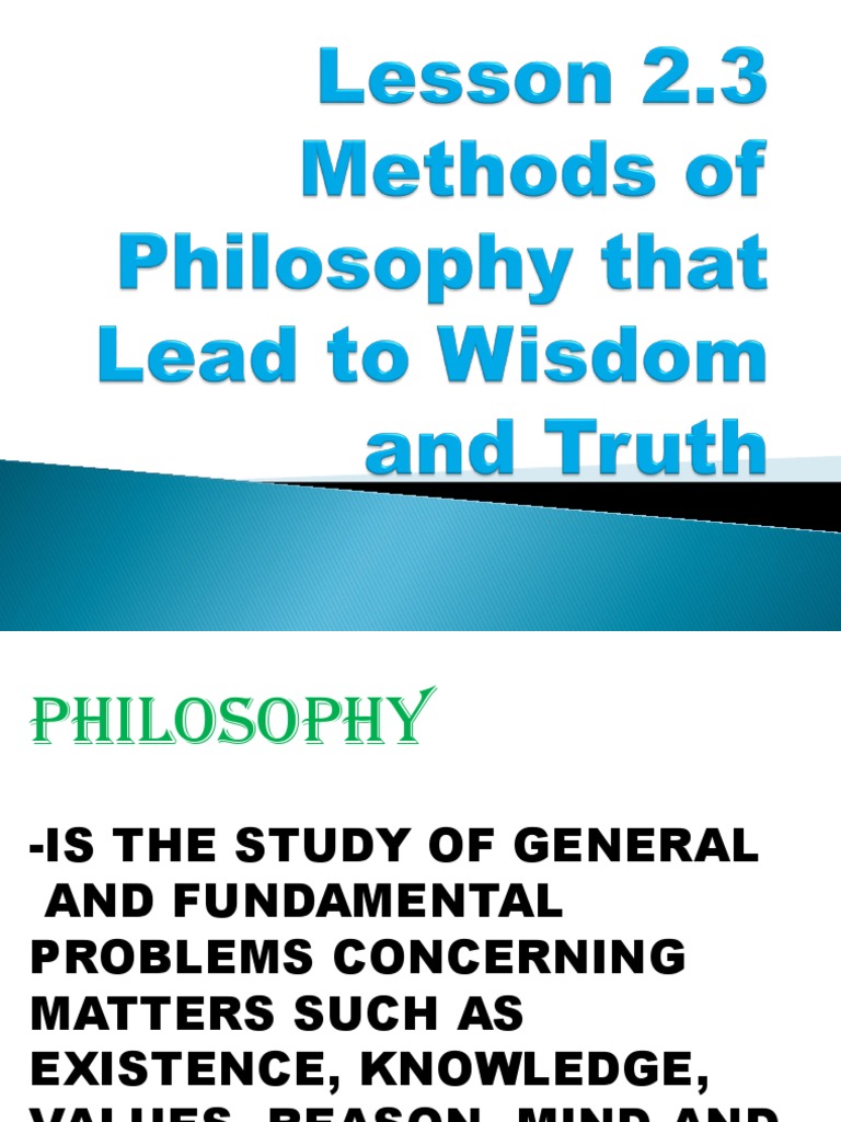 PHILOSOPHY | PDF