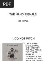Basketball Referee Signals Guide | PDF | Hand | Ball Games