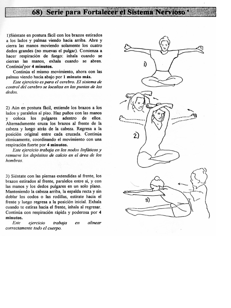 Kundalini Yoga - Fortalecer Sistema Nervioso | PDF