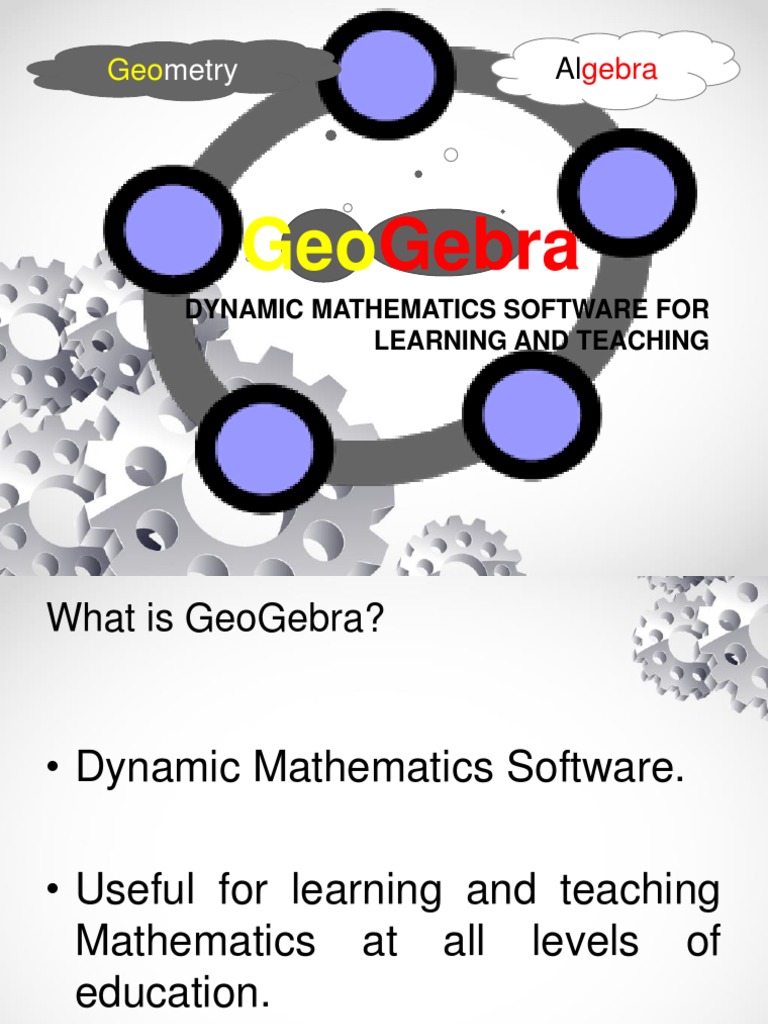 Geogebra | PDF | Teaching Mathematics | Geometry