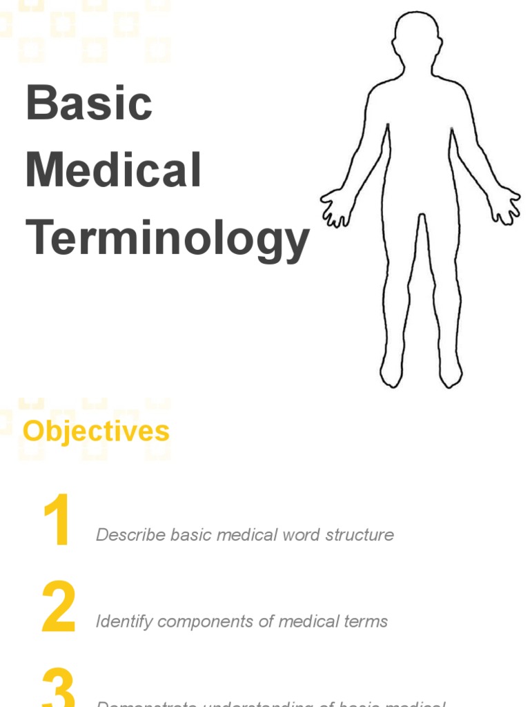 Basic Medical Terminology Powerpoint | PDF | Grammar | Linguistic ...