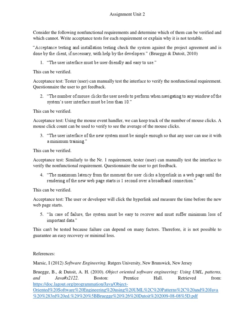 Assignment Unit 2 | PDF