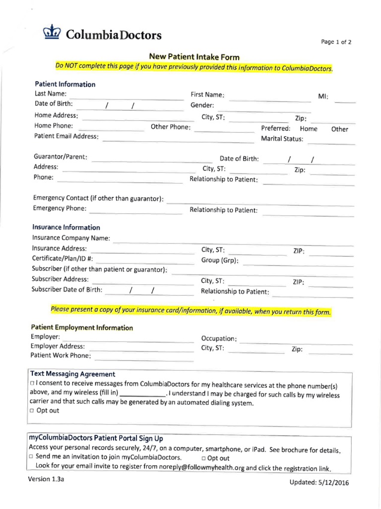 Examples of Financial Liability Forms Given To Patients | PDF