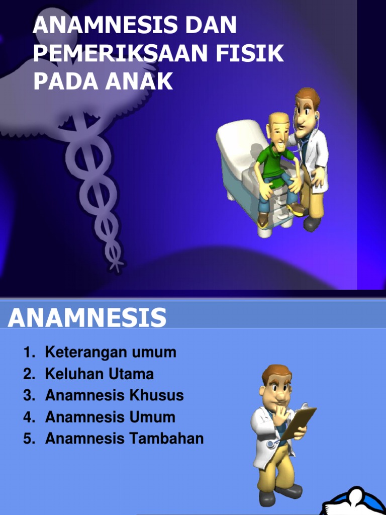 Anamnesis Dan Pemeriksaan Fisik Pada Anak | PDF