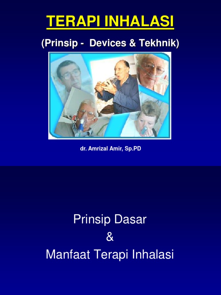 Therapy Inhalasi | PDF | Respiration | Therapy