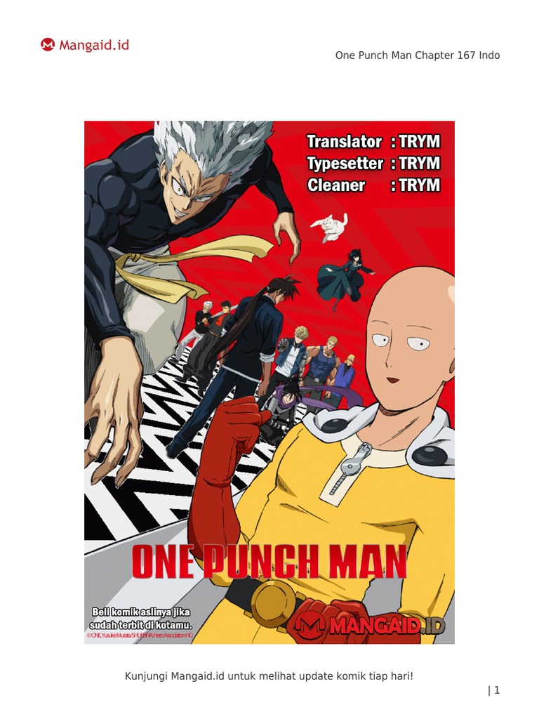 Mangaid - Id One Punch Man Chapter 167 | PDF