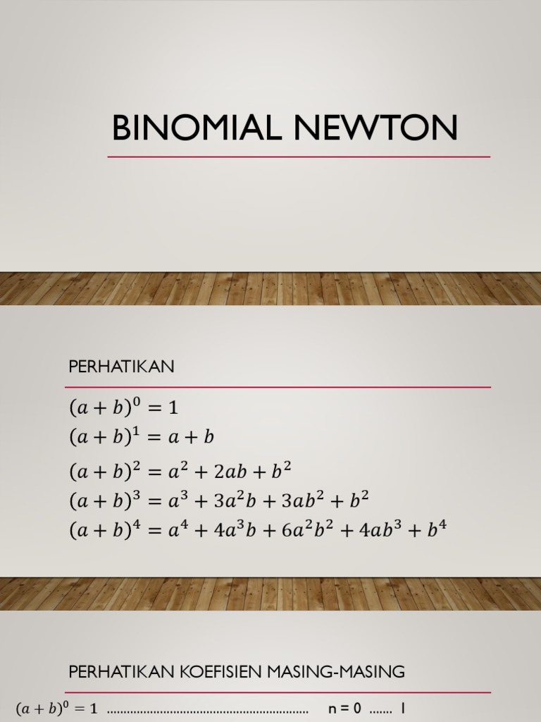 Binomial Newton | PDF