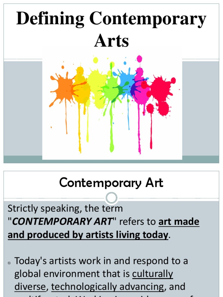 1contemporary Philippine Arts From The Regions Presentation - PPTX (1 ...
