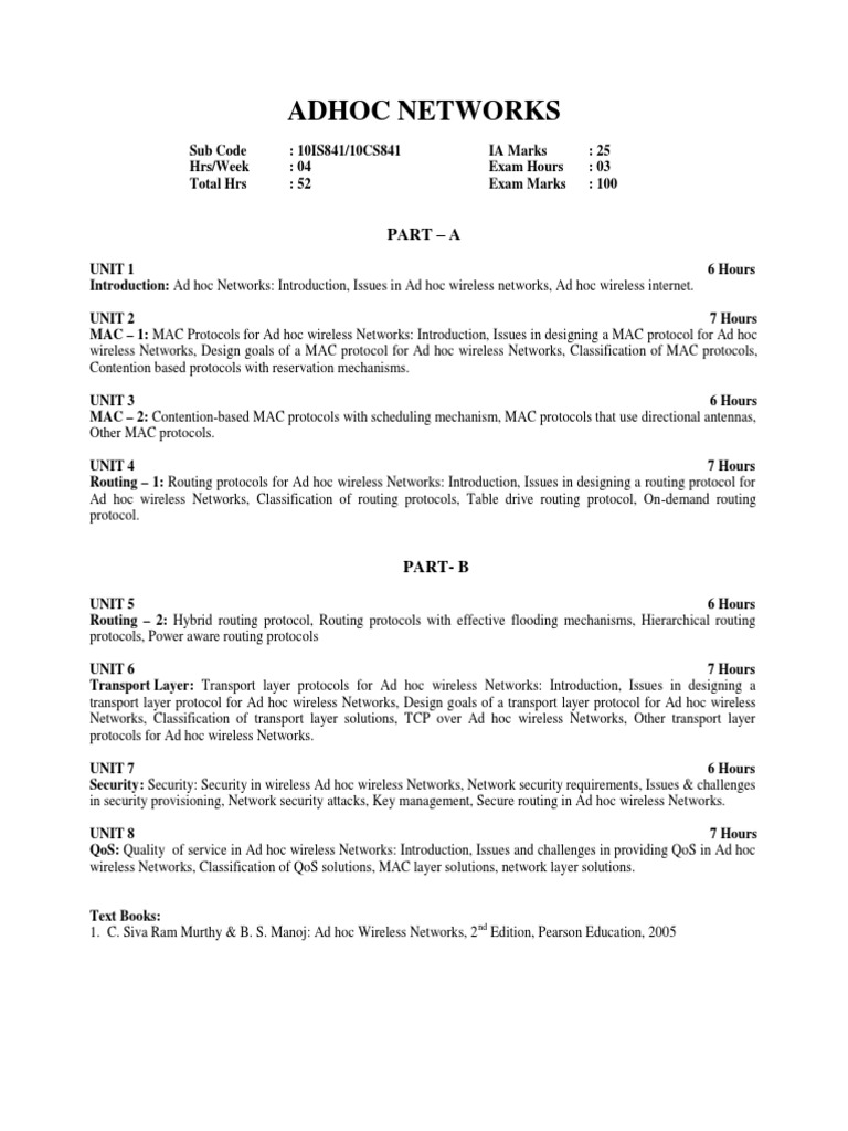 Fdocuments - in - Vtu 8th Sem Cse Adhoc Networks Notes 10cs841 ... Fdocuments - in - Vtu 8th Sem Cse Adhoc Networks Notes 10cs841 ...