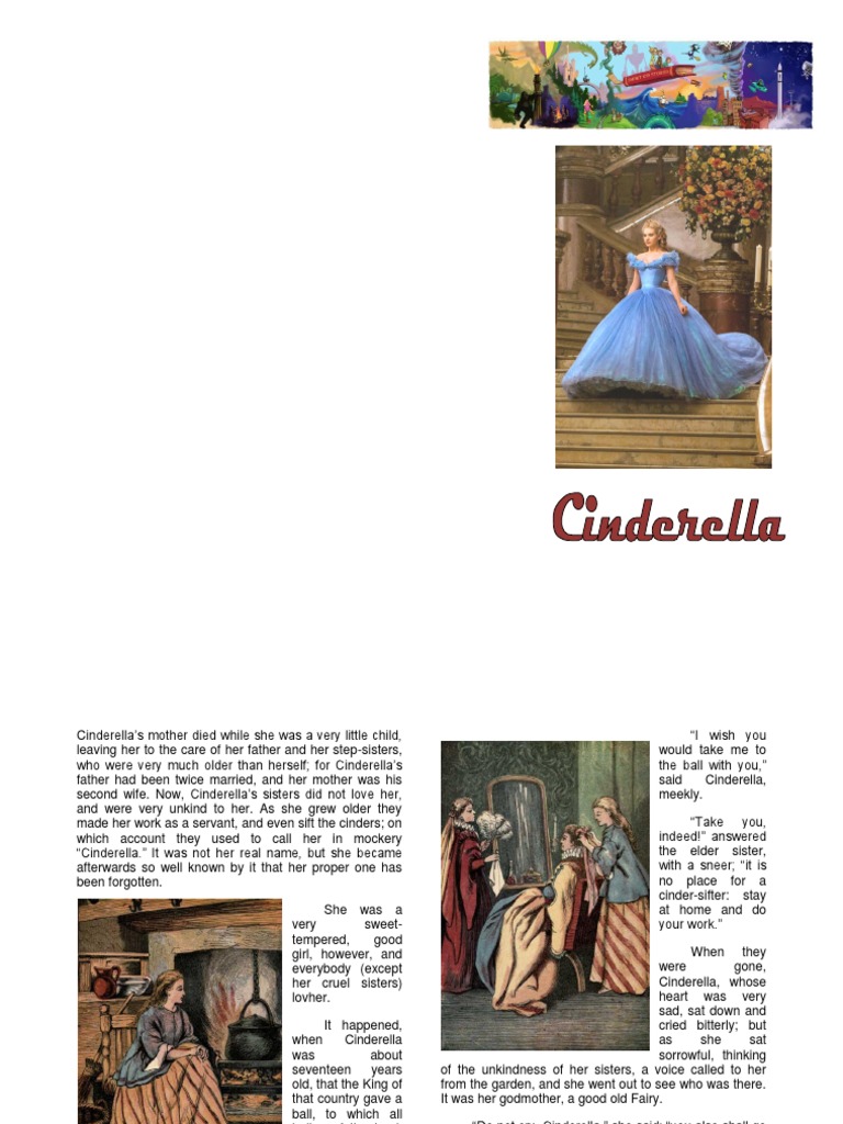 Cinderella Short Story | PDF | Cinderella