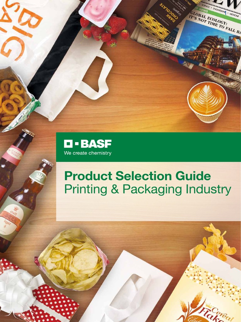 BASF Printing Packaging Product Guide 201803 | PDF | Renewable ...