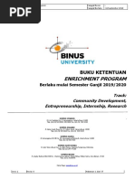 Final Report Binus Enrichment Program | PDF