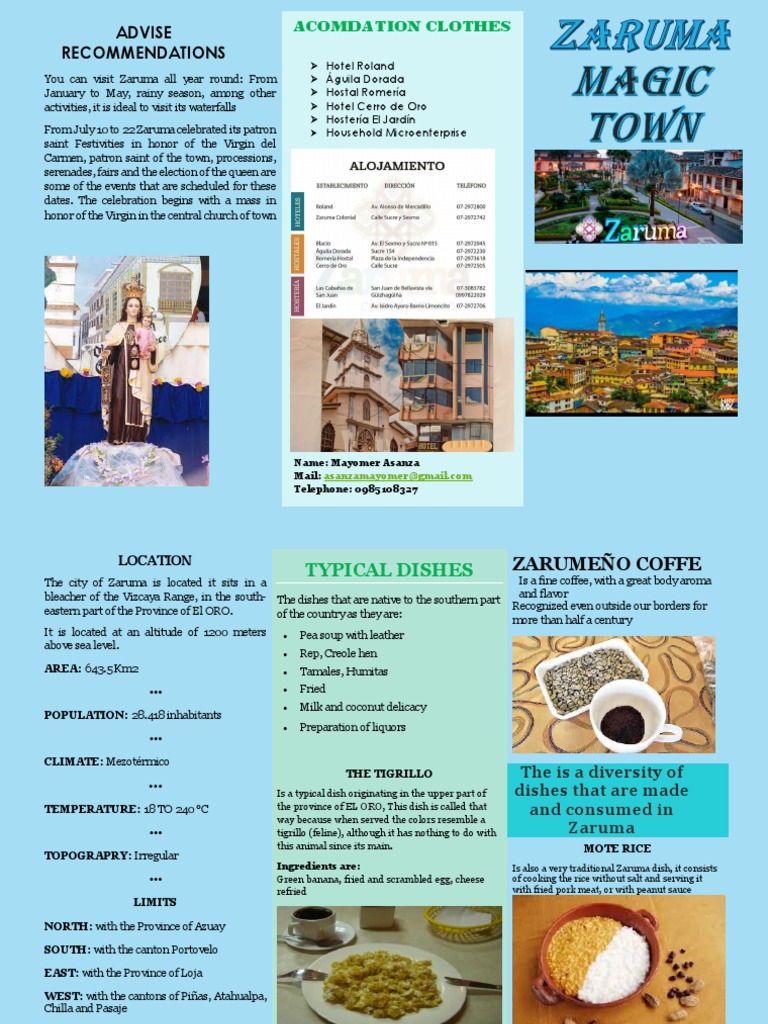 Ingles Triptico | PDF | Food And Drink | Cuisine