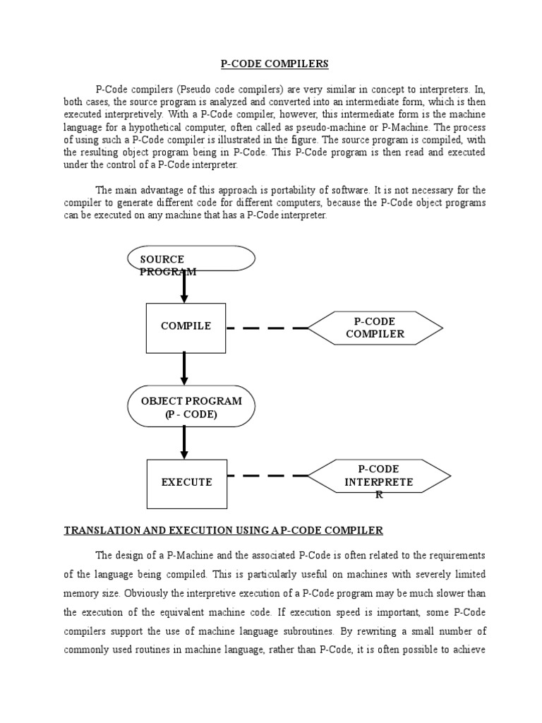 P Code Compiler | PDF