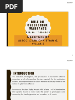 Cybercrime Warrants: Scope and Application | PDF | Search Warrant ...