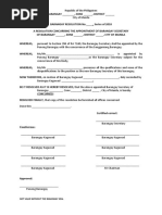 Appointment Tanod | PDF