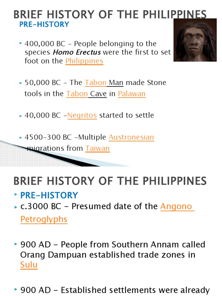 Brief History of The Philippines - NSTP2017-2018 | PDF | President Of ...