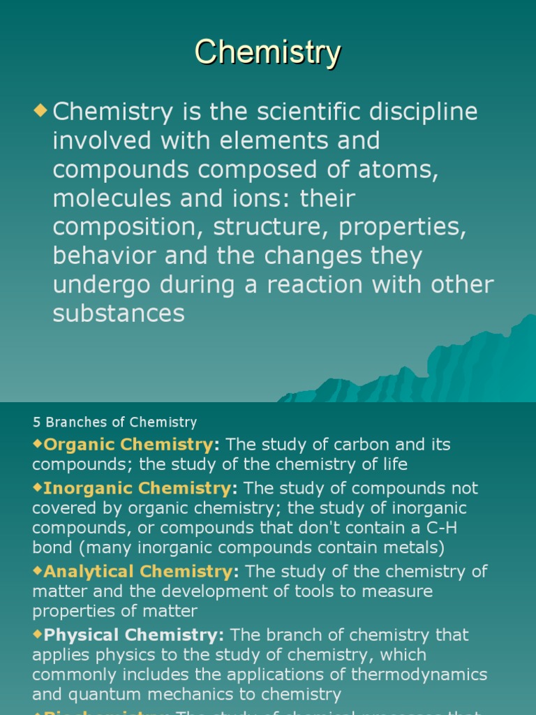 Grade 9 Chemistry | PDF | Chemical Elements | Chemical Compounds