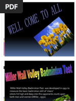 Alternate Hand Wall Coordination Test PDF | PDF