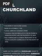 Paul Montgomery Churchland | PDF